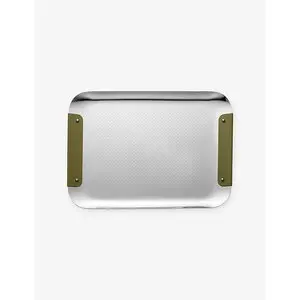 Christofle Club Stainless-steel Rectangular Tray 32cm X 23cm - One-color