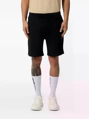 PLEIN SPORT Fleece Shorts With Logo Patch