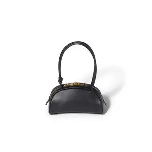 Miu Miu Beau Leather Bag - Black