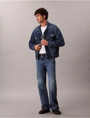 Calvin Klein 90s Denim Trucker Jacket - Horizon