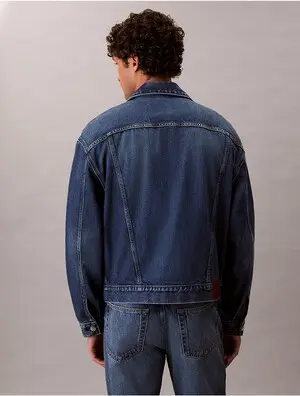 Calvin Klein 90s Denim Trucker Jacket - Horizon