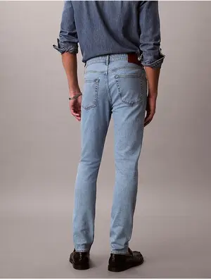 Calvin Klein Slim Tapered Jeans - Adam Light Stone
