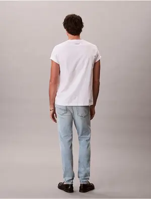 Calvin Klein Slim Tapered Jeans - Marbled Beacon