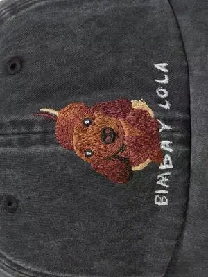 Bimba Y Lola Embroidered Dachshund Cap