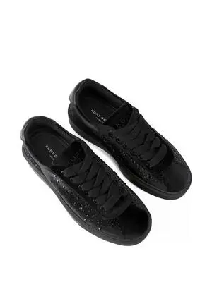 Kurt Geiger Crystal Embellished Retro Sneakers