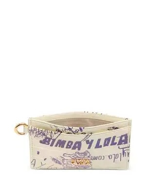 Bimba Y Lola Croco-effect Card Holder