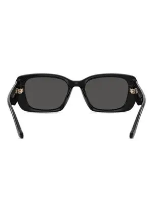 COACH C Logo-plaque Rectangle-frame Sunglasses