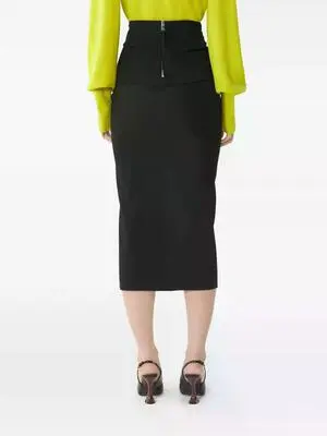 LANVIN Twisted-detail Midi Skirt