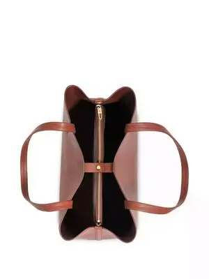 Bimba Y Lola Large Leather Shoulder Bag - Brown