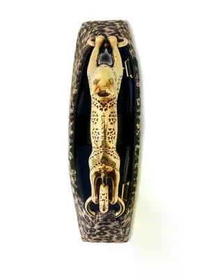 LANVIN Animal-print Mini Bag - Black