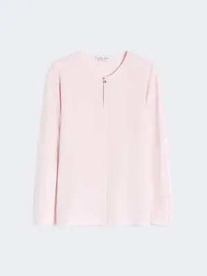 Max Mara Silk Crêpe De Chine Blouse - Pink