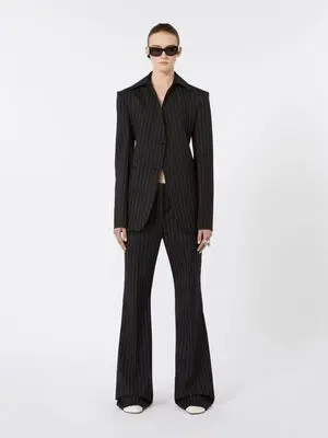 Max Mara Slim-fit Pinstripe Blazer