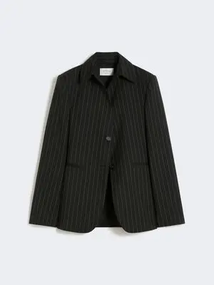 Max Mara Slim-fit Pinstripe Blazer