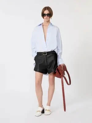 Max Mara Poplin Kimono-style Tunic