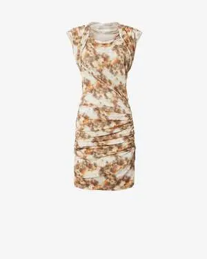 MARANT ETOILE Iria Printed Mini Dress