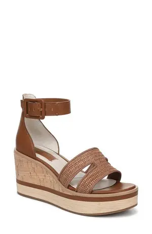 Franco Sarto Madaya Platform Wedge Sandal - Fawn