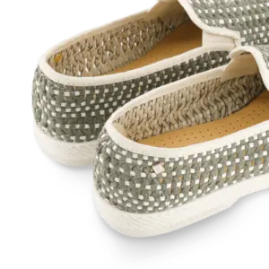 Rivieras Woven Slip-on Loafer - Sage Green
