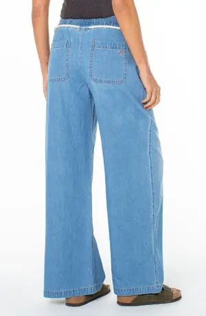 Roxy Drawstring Denim Pants