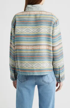 Pendleton Double Soft Half Snap Top