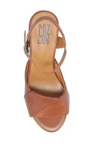 Miz Mooz Attie Ankle Strap Sandal - Brandy