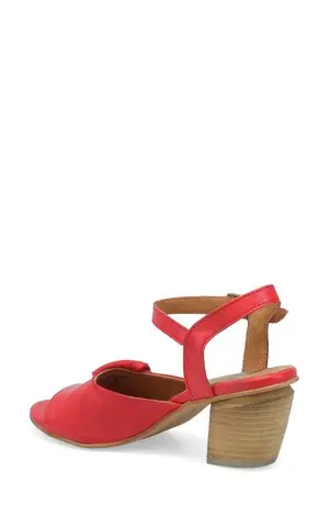 Miz Mooz Attie Ankle Strap Sandal - Scarlet
