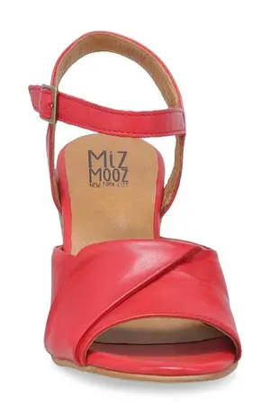 Miz Mooz Attie Ankle Strap Sandal - Scarlet