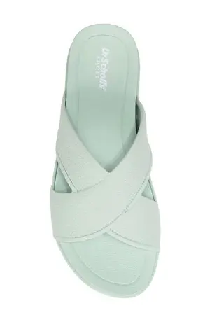 Dr. Scholl'S Sun Dreamer Slide Sandal - Seafoam Green
