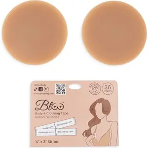 BLOO Everyday Confidence Waterproof Silicone Nipple Covers & Fashion Tape Kit - Medium-dark