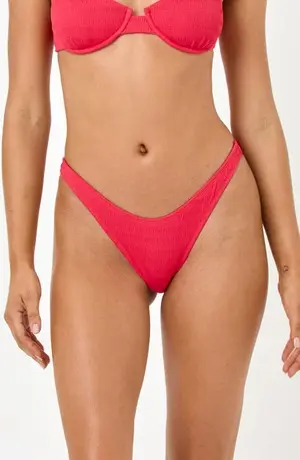L*Space Donnie Bikini Bottom - Pout