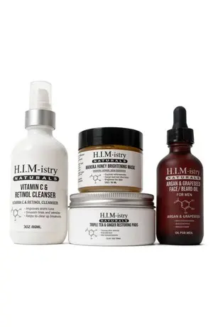 HIMISTRY NATURALS Organic Beard Facial Protocol Set - No Color