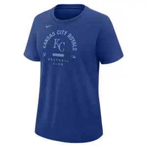 Nike Kansas City Royals Authentic Collection Early Work Dri-fit Mlb T-shirt - Blue