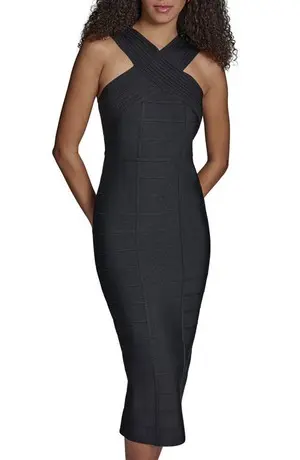 Bcbgmaxazria Bandage Body-con Midi Dress