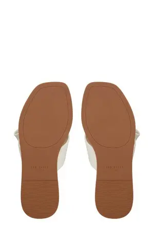 Ted Baker London Spencer Slide Sandal - White/bone