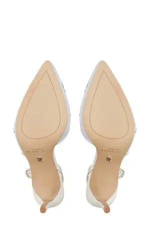 Ted Baker London Sadie Floral Embroidered Slingback Pumps