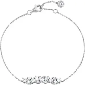 CRISLU Brilliant Pavé Crystal Bracelet - Pure Platinum/clear Stone