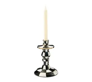 MACKENZIE-CHILDS Check Small Candlestick