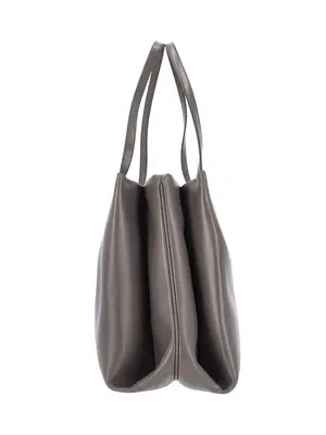 FERRAGAMO Gancini Large Tote Bag - Gray
