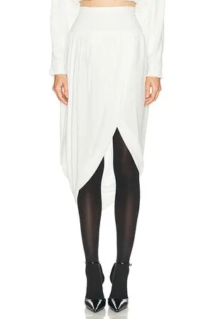 Alaïa Twisted Asymmetrical Skirt