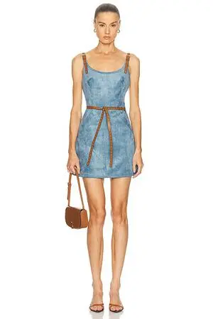 Alexis Kacen Wrap Dress - Azure