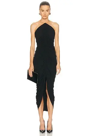 Alexander Wang Structured Bodice Midi Dress