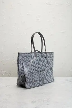 Goyard Saint Louis Pm Tote Bag - Grey