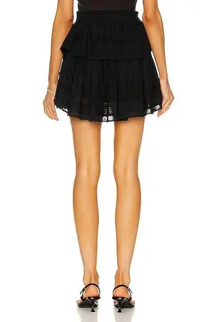 LoveShackFancy Ruffle Mini Skirt