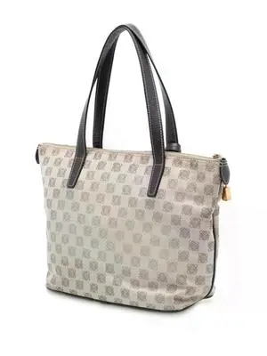Loewe 2010 Anagram Canvas Tote Bag
