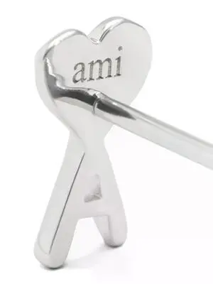 AMI Paris De Coeur Stud Earrings