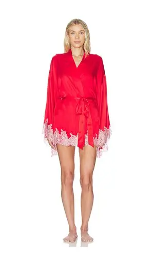 SKIMS Silk Lace Robe