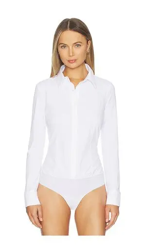 Commando Classic Ribbed Button Down Bodysuit