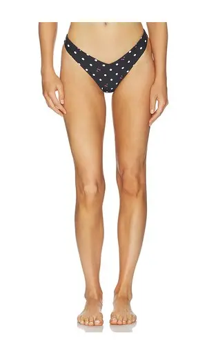AFRM Rio Bikini Bottom - Cherry Dots