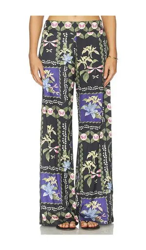 Misa Izzie Pant - Patchwork Butterfly