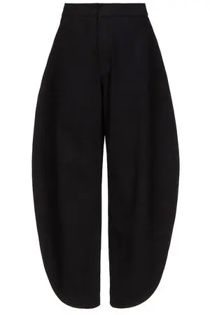 Alaia Black Wash Pants For Women