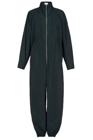 Alaïa Belt Jumpsuit - Vert Fonce